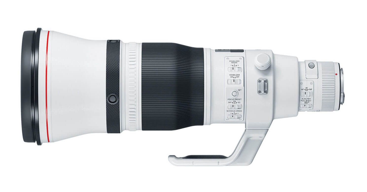 Canon EF 600mm f/4L IS III geïntroduceerd, de lichtste 600mm ooit!