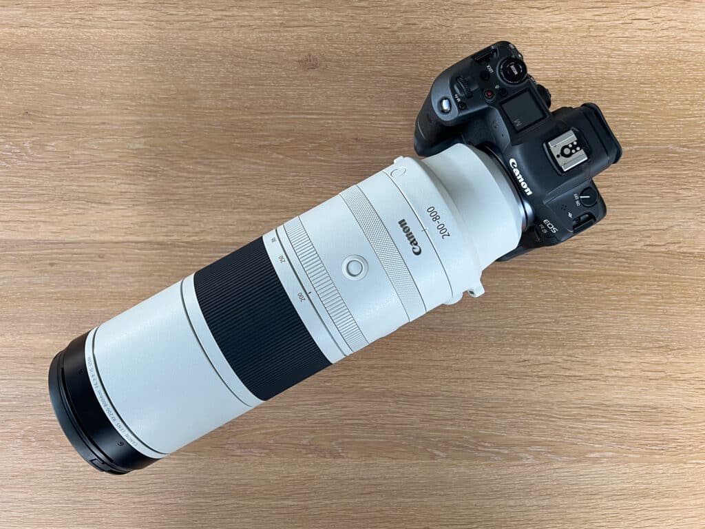 Canon RF 100-500mm vs de Canon RF 200-800mm