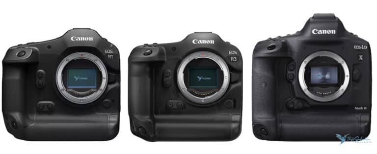 Canon EOS R1 systeemcamera, het vlaggenschip van Canon